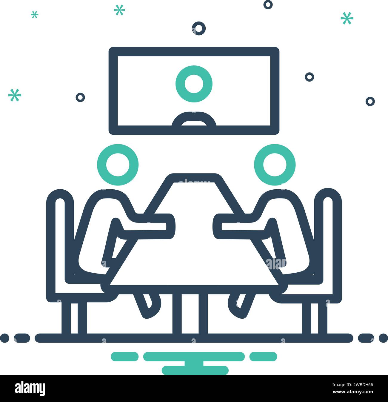 Icon for Meeting,convention Stock Vector Image & Art - Alamy