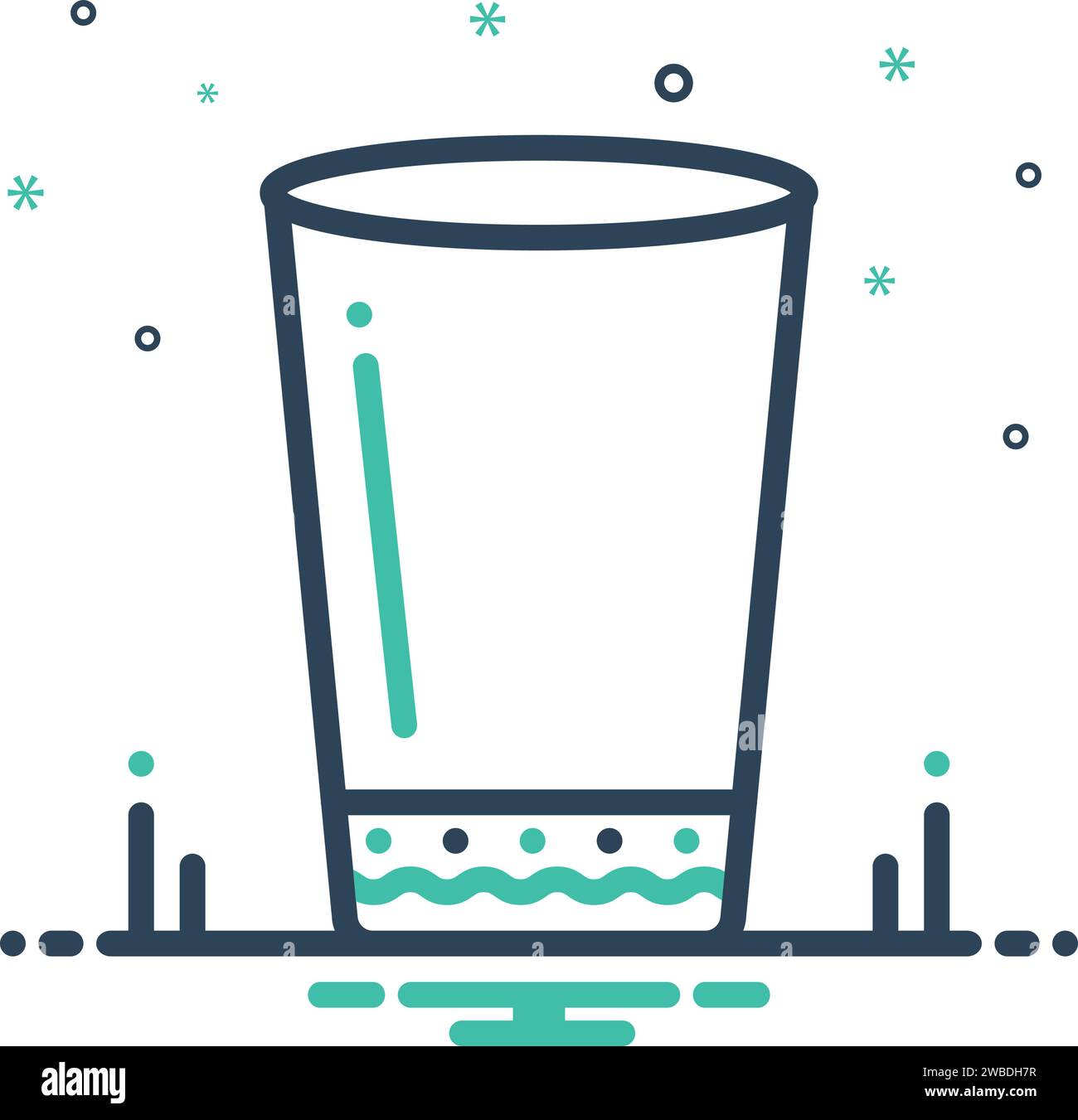 Icon for Glass,sandblast Stock Vector Image & Art - Alamy