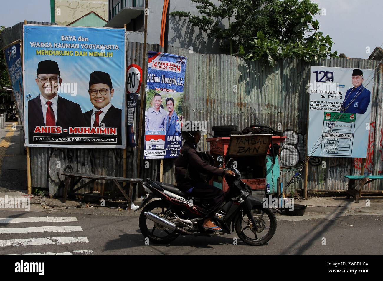 January 10, 2024, Yogyakarta, Special Region Of Yogyakarta, Indonesia ...