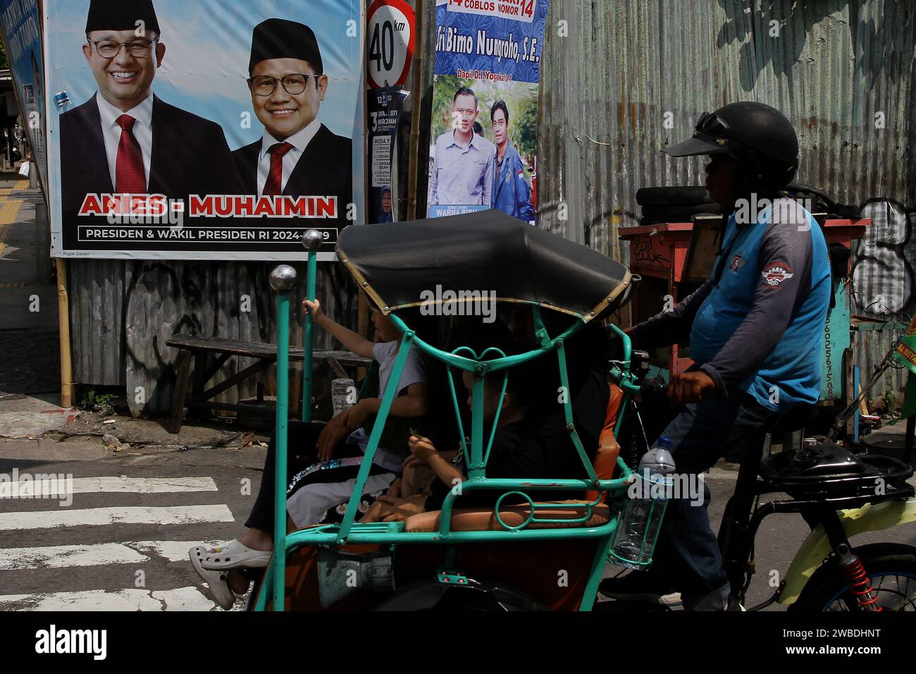 January 10, 2024, Yogyakarta, Special Region Of Yogyakarta, Indonesia ...