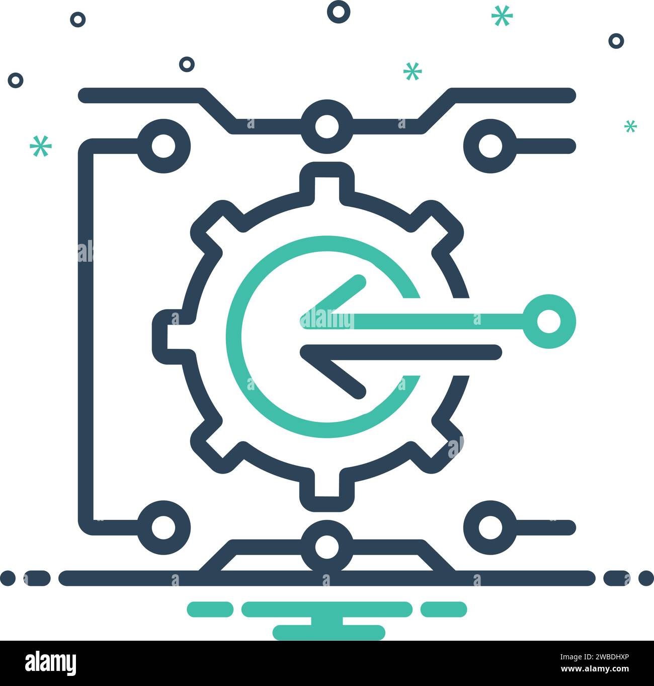 Mechanical integration Stock Vector Images - Alamy