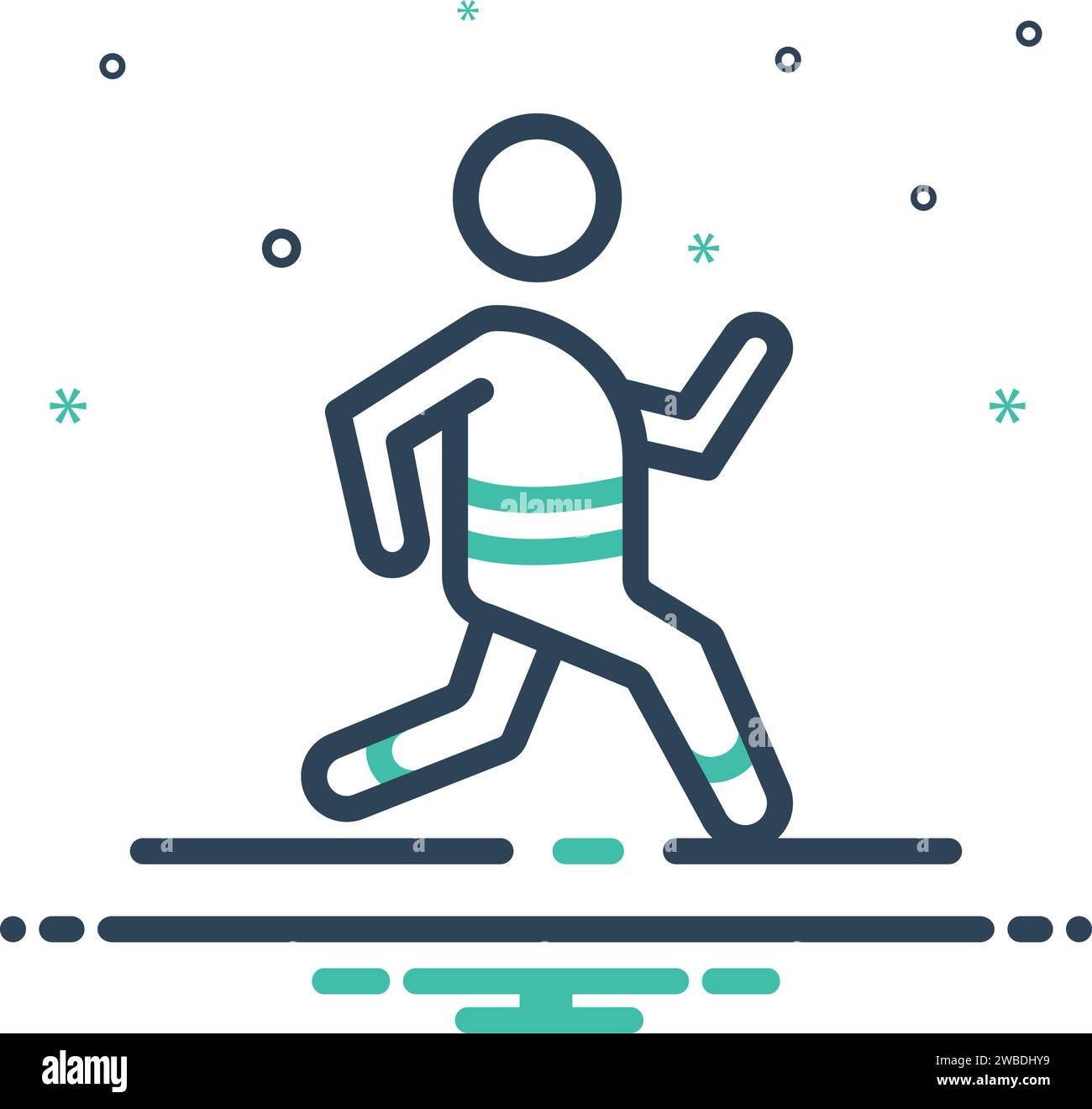 Icon for Active,running Stock Vector Image & Art - Alamy