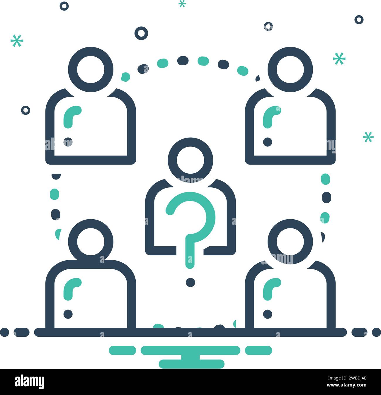 Icon for Unfamiliar,unknown Stock Vector Image & Art - Alamy