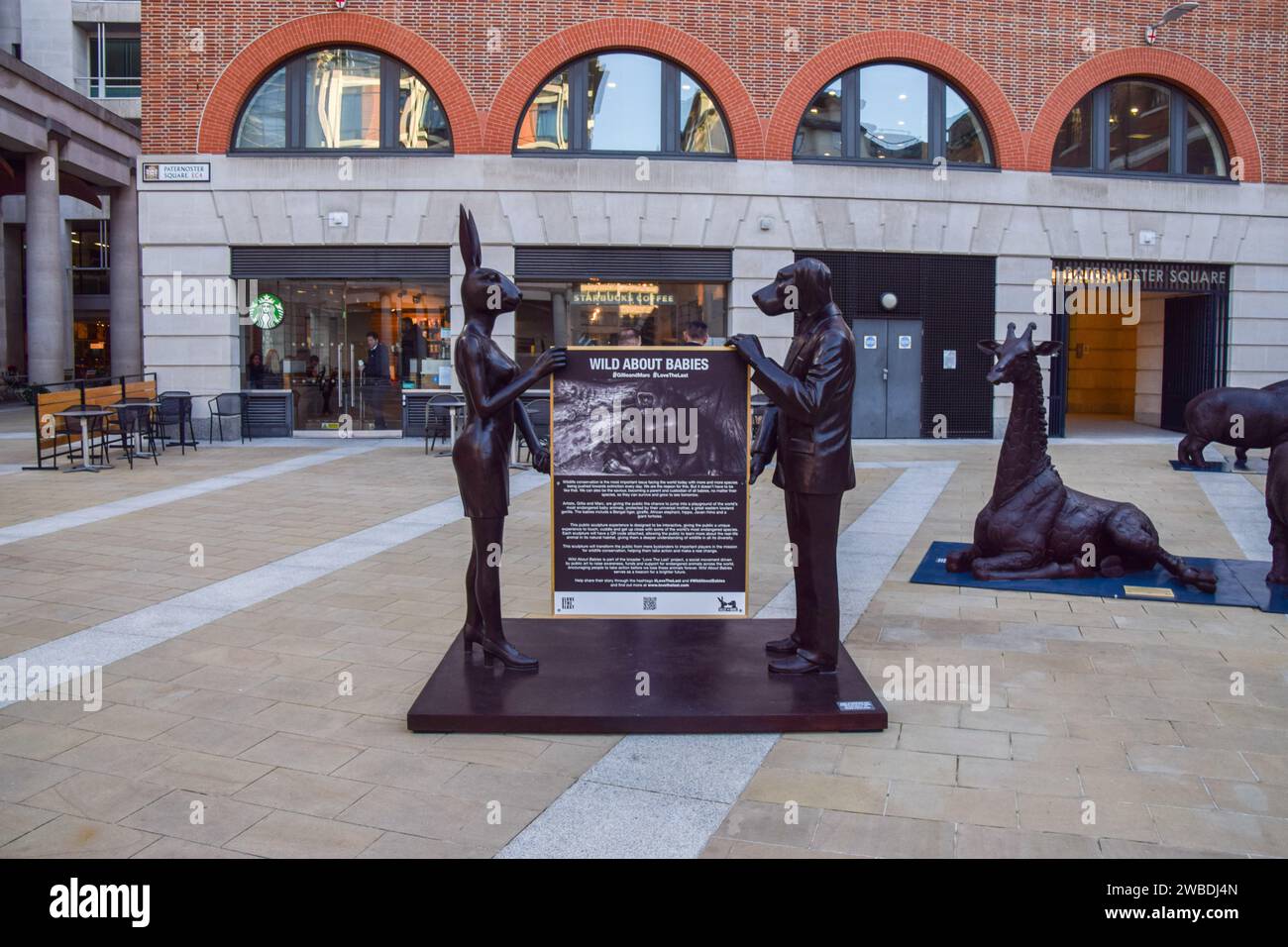 London, UK. 10th January 2024. Wild About Babies by Gillie and Marc in ...
