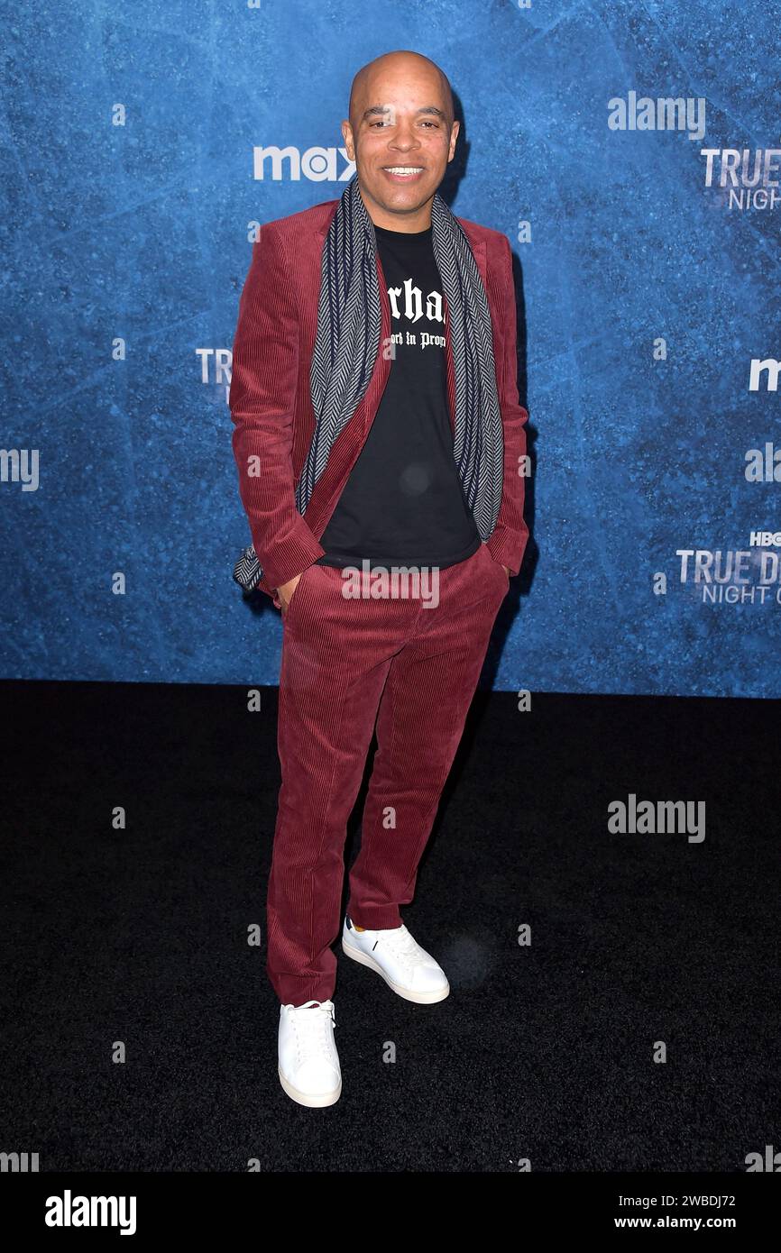 Vince Pope bei der Premiere der HBO TV-Serie 'True Detective: Night ...