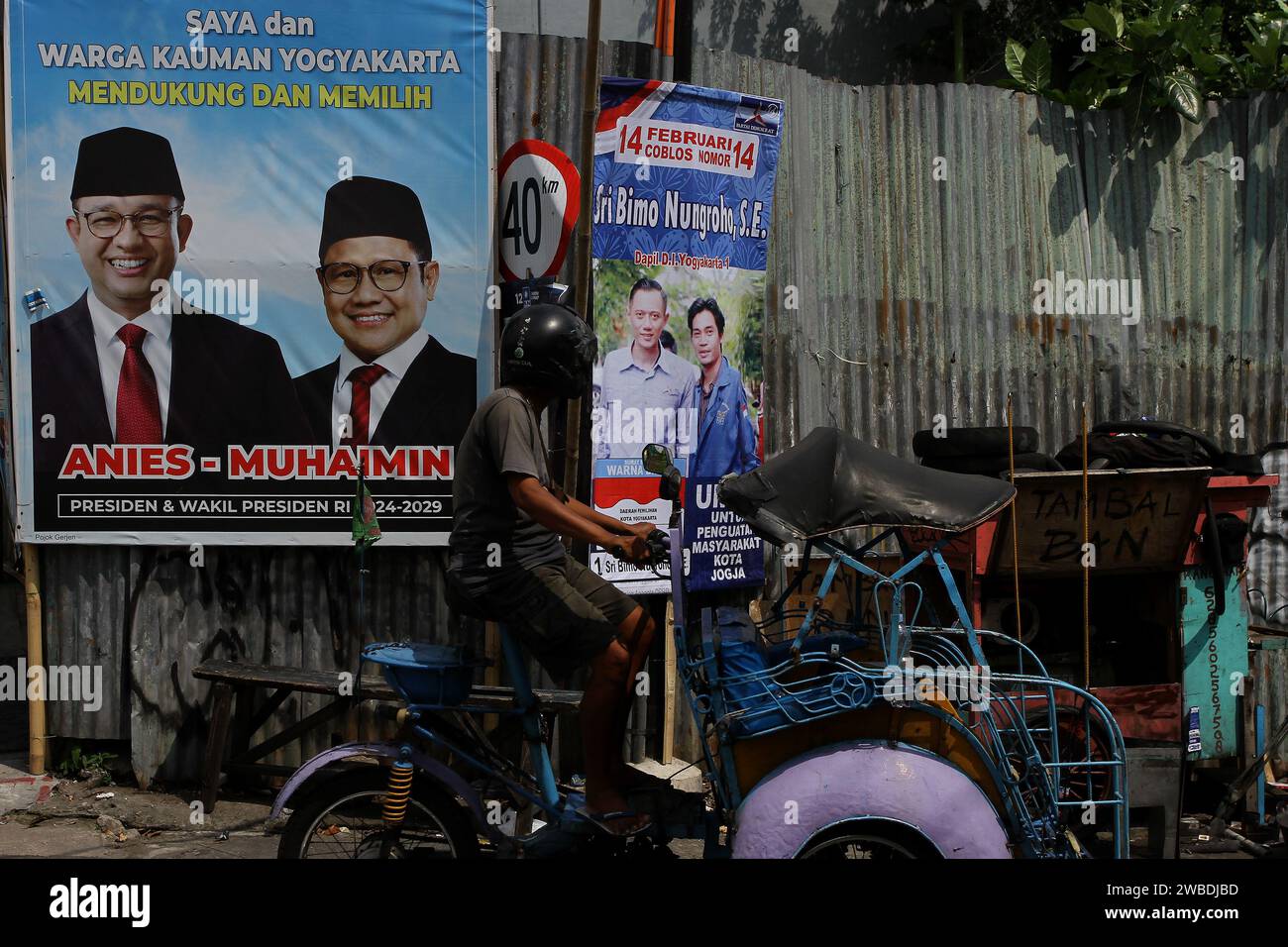 January 10, 2024, Yogyakarta, Special Region Of Yogyakarta, Indonesia ...