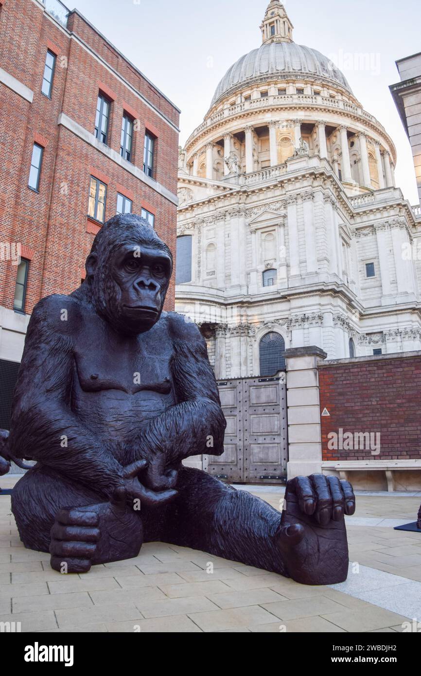 London, UK. 10th January 2024. Wild About Babies by Gillie and Marc in ...