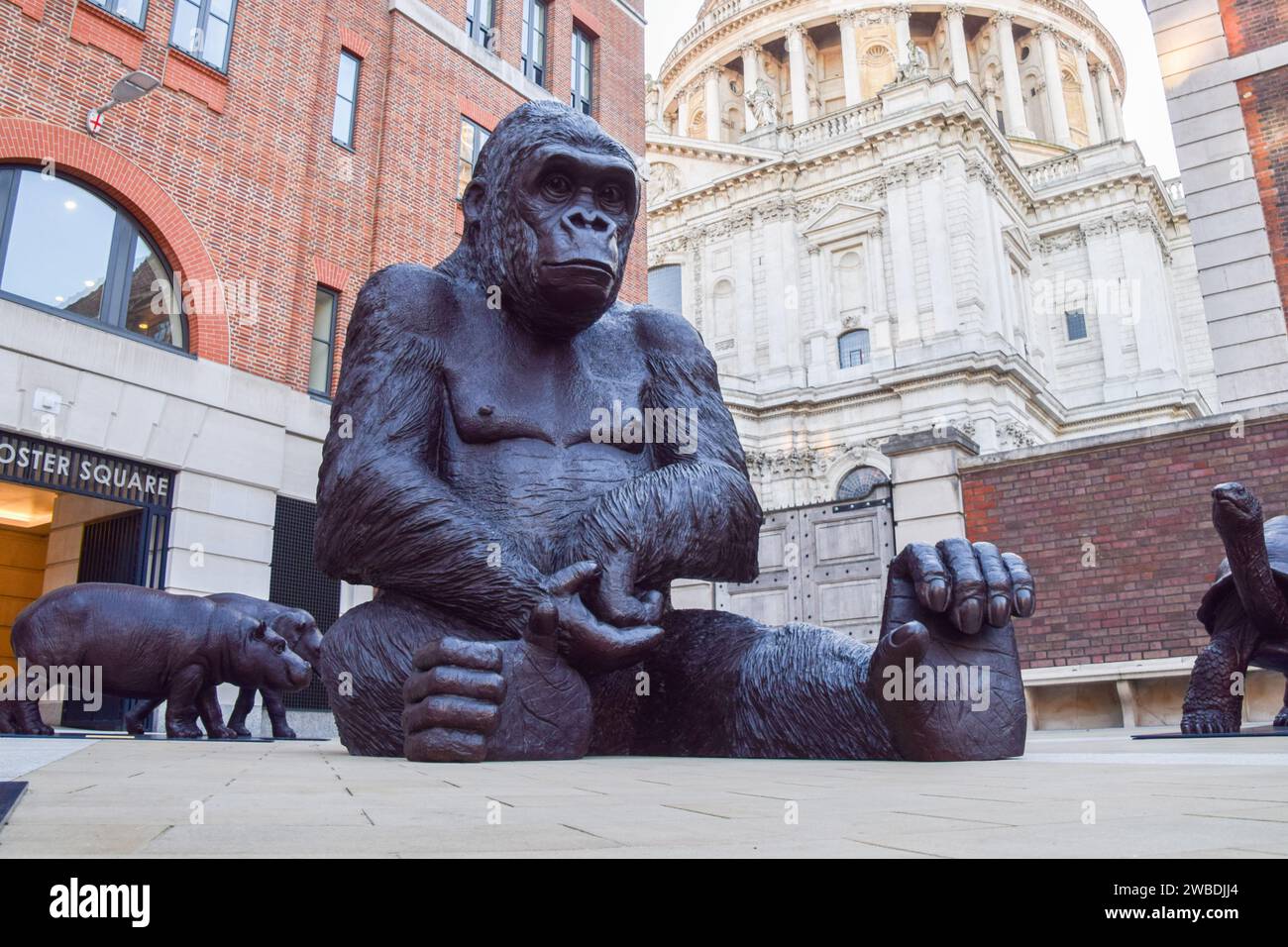London, UK. 10th January 2024. Wild About Babies by Gillie and Marc in ...