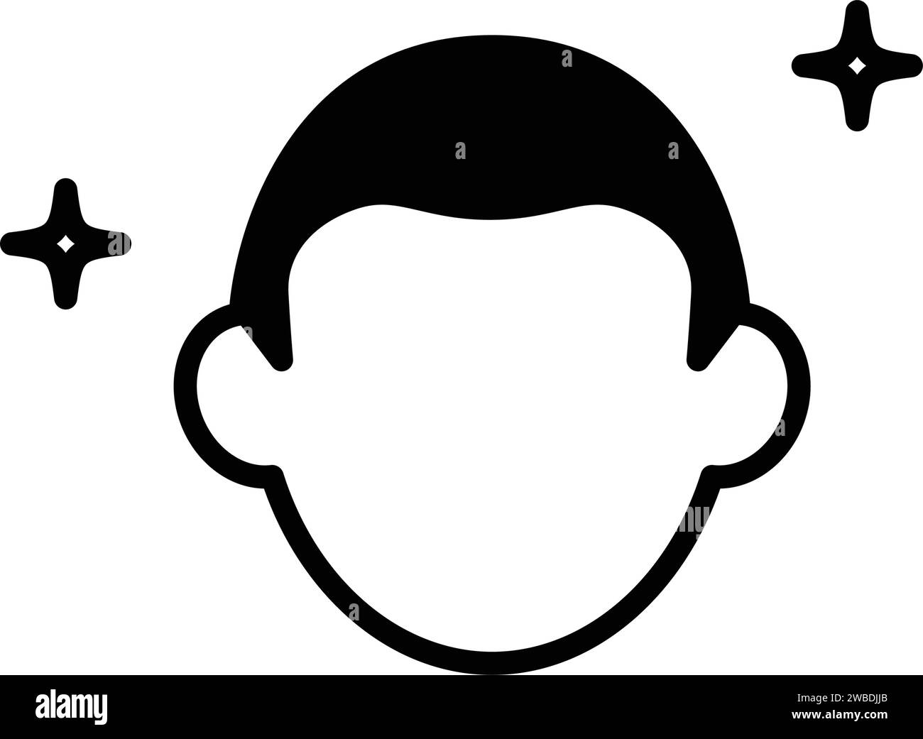 Hair loss clinic line Stock Vector Images - Alamy