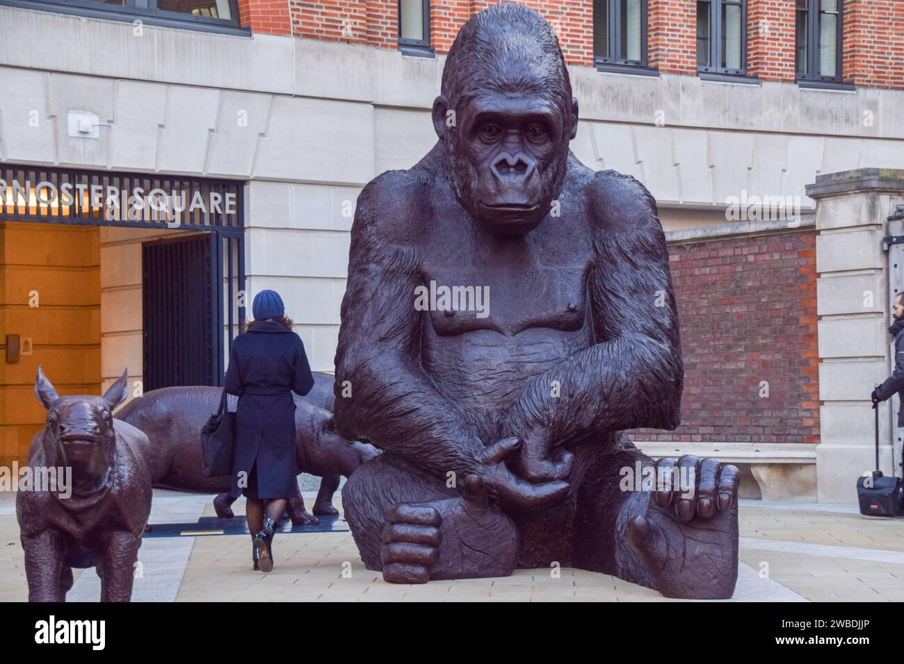 London, UK. 10th January 2024. Wild About Babies by Gillie and Marc in ...