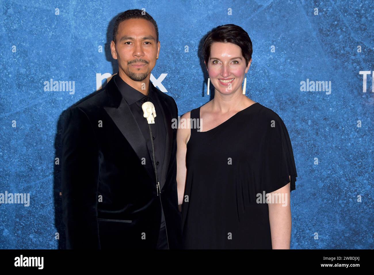 Phillip Blanchett mit Ehefrau Lauren Blanchett bei der Premiere der HBO ...