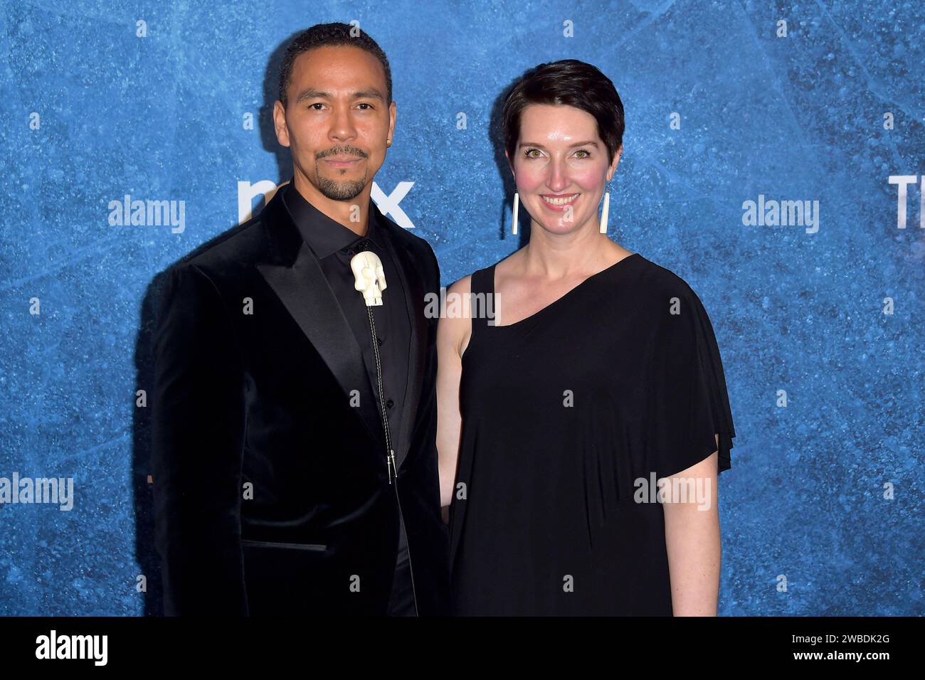 Phillip Blanchett mit Ehefrau Lauren Blanchett bei der Premiere der HBO ...