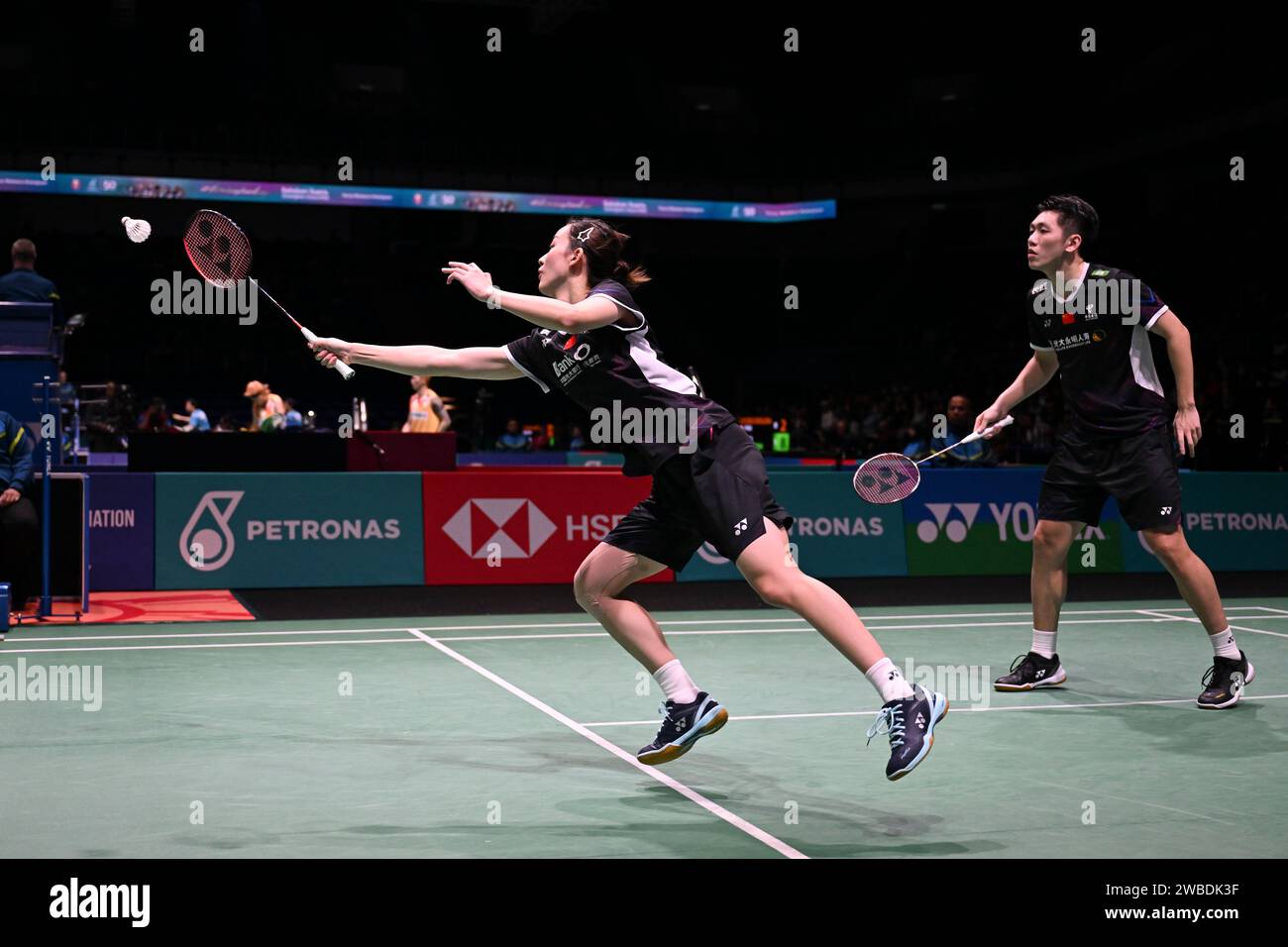Kuala Lumpur, Malaysia. 10th Jan, 2024. Cheng Xing (R)/Zhang Chi ...