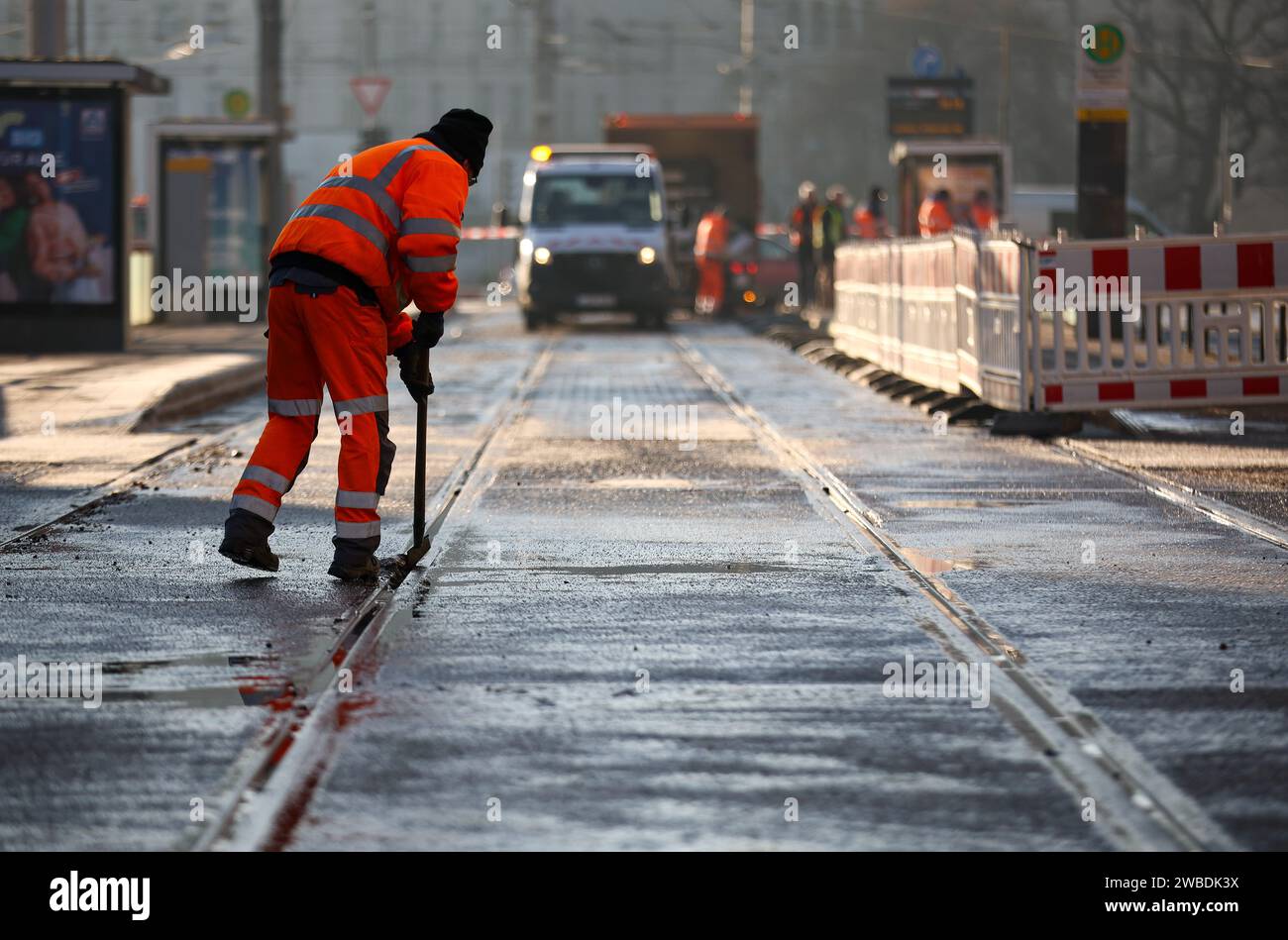 Water worker burst hi-res stock photography and images - Alamy