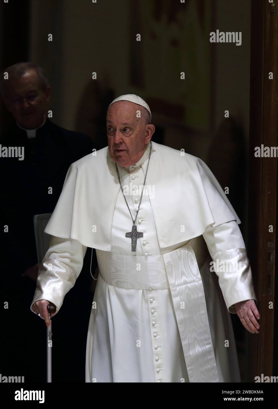 January 10, 2024 - POPE FRANCIS during his wednesday General Audience ...