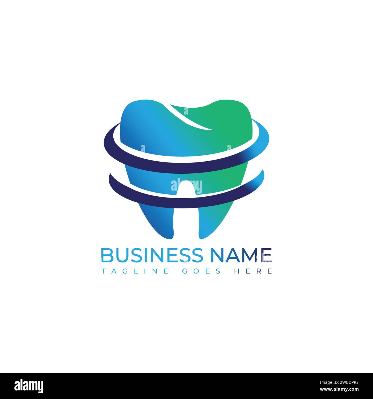 Abstract Gradient Color Dental Logo, Teeth Tooth Vector Icon. Gradient ...