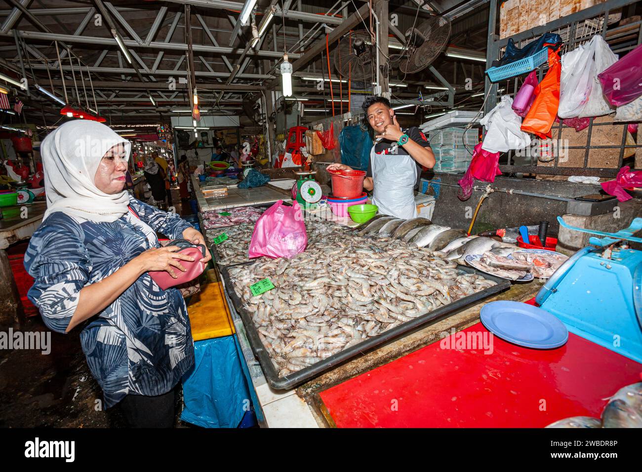 Malaysia, Kuala Lumpur, Chow Kit Market Stock Photo - Alamy