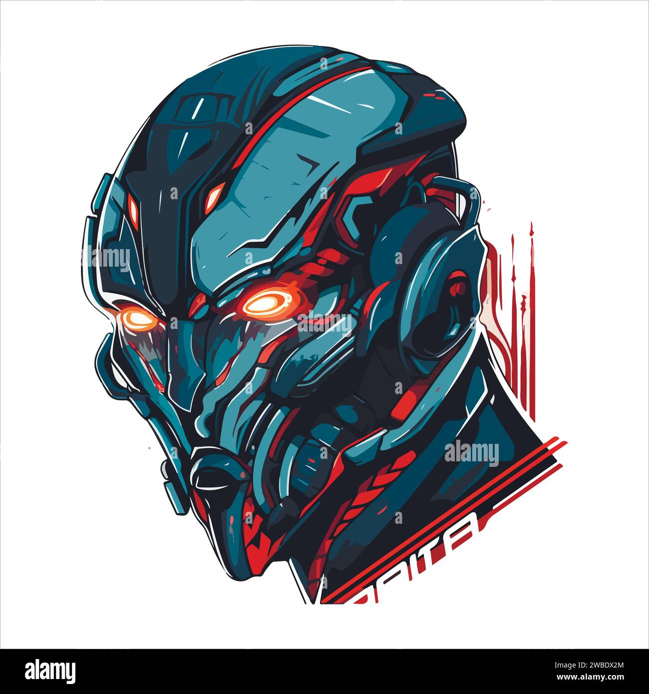 Cyberpunk logo Stock Vector Images - Alamy