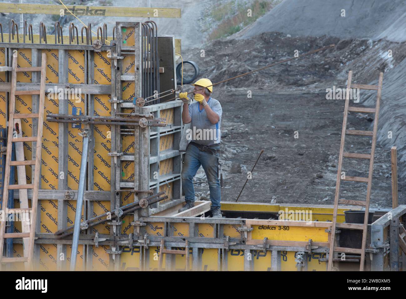 Reinforcement And Structural Steel Used In Building And Construction Industry Reinforcement And