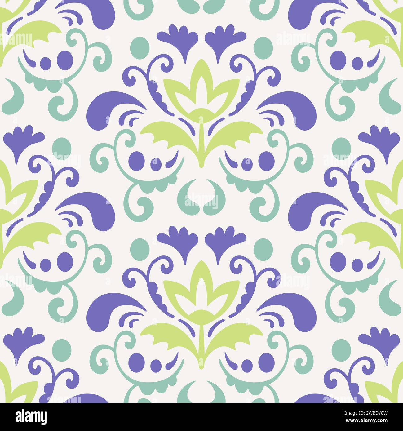 Victorian wallpaper damask hi-res stock photography and images - Alamy