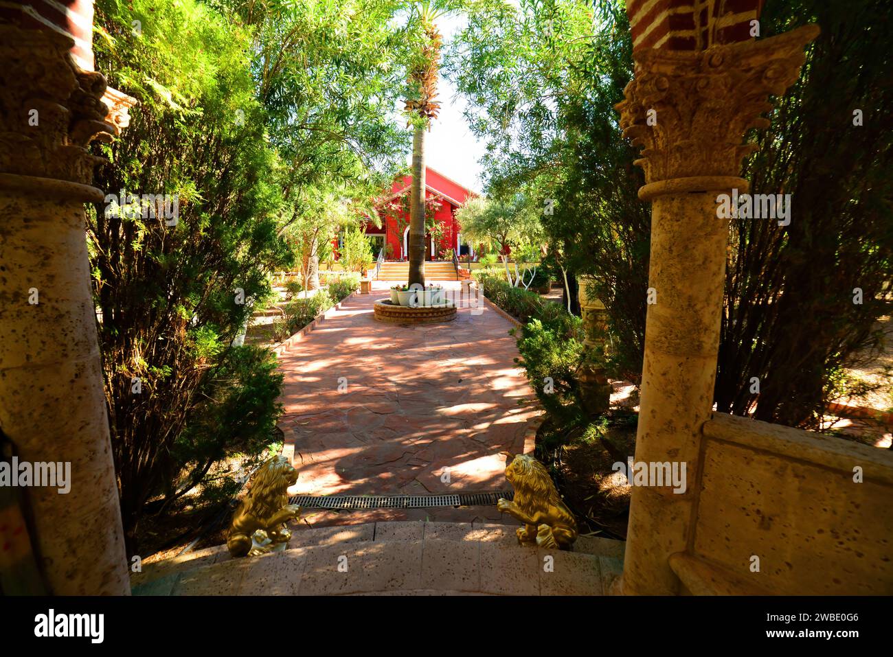 Greek orthodox chapel at St. Anthony's monastery in Arizona Stock Photo ...