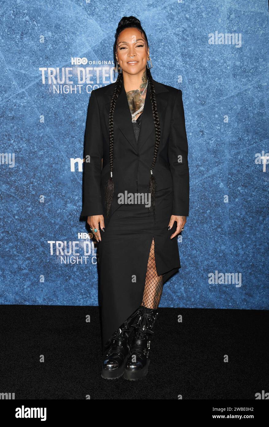 LOS ANGELES, CALIFORNIA - JANUARY 09: Kali Reis attends the Los Angeles ...