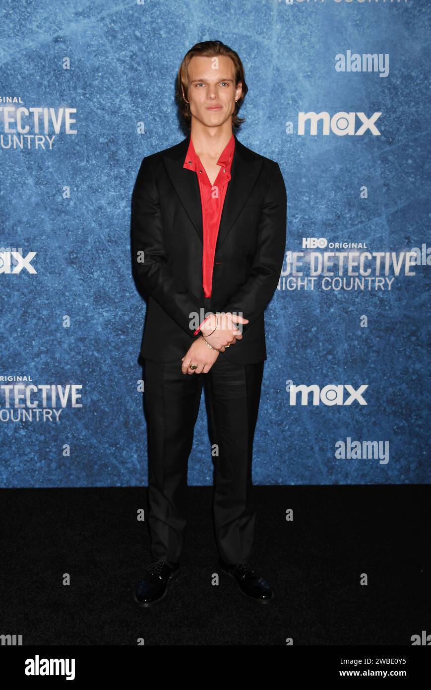 LOS ANGELES, CALIFORNIA - JANUARY 09: Finn Bennett attends the Los ...