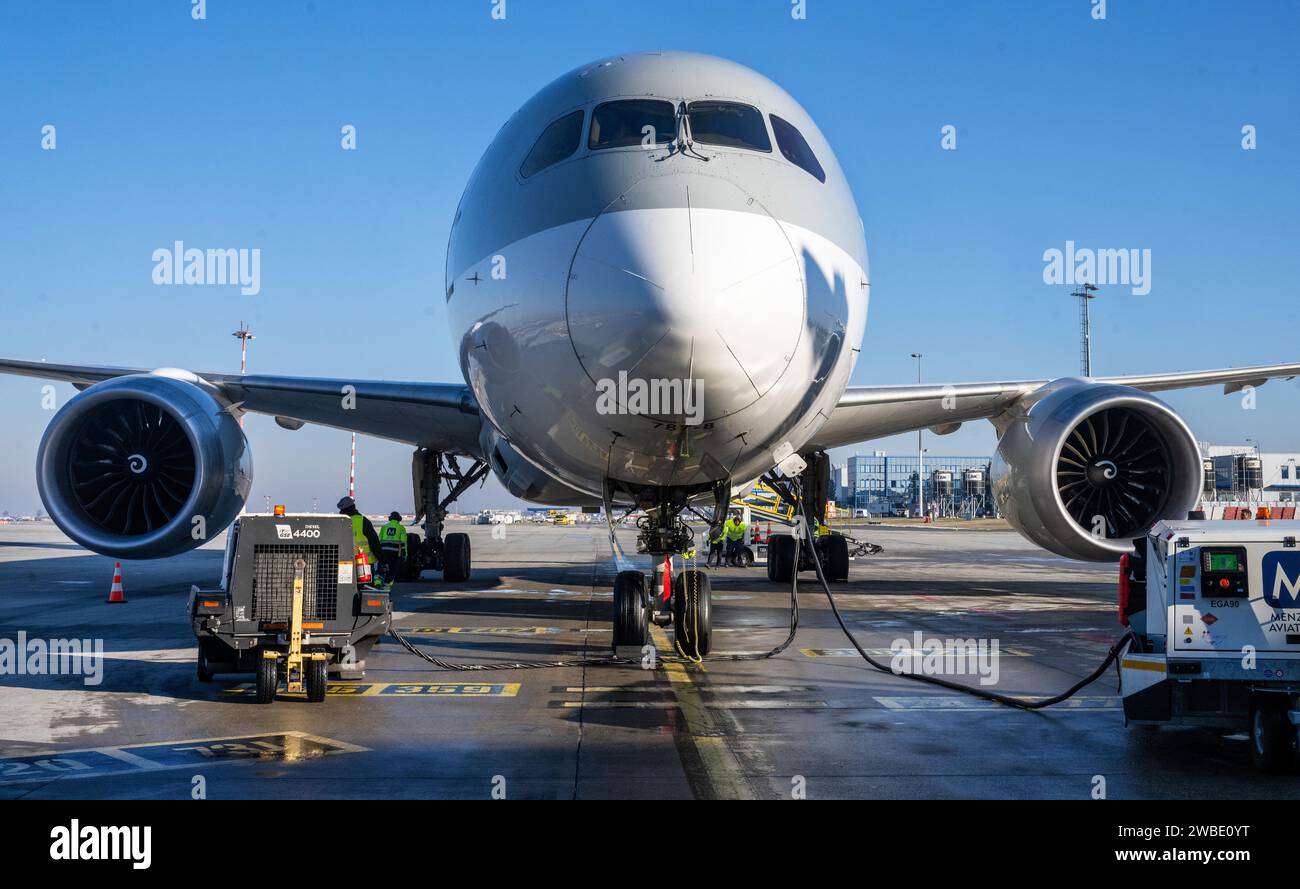 Doha, Prague. 10th Jan, 2024. Ceremonial presentation of the Qatar ...