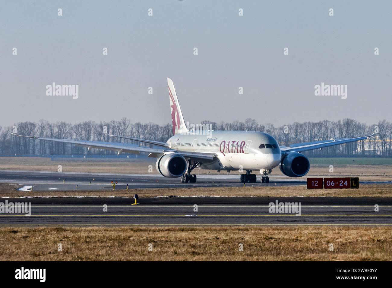 Doha, Prague. 10th Jan, 2024. Ceremonial presentation of the Qatar ...