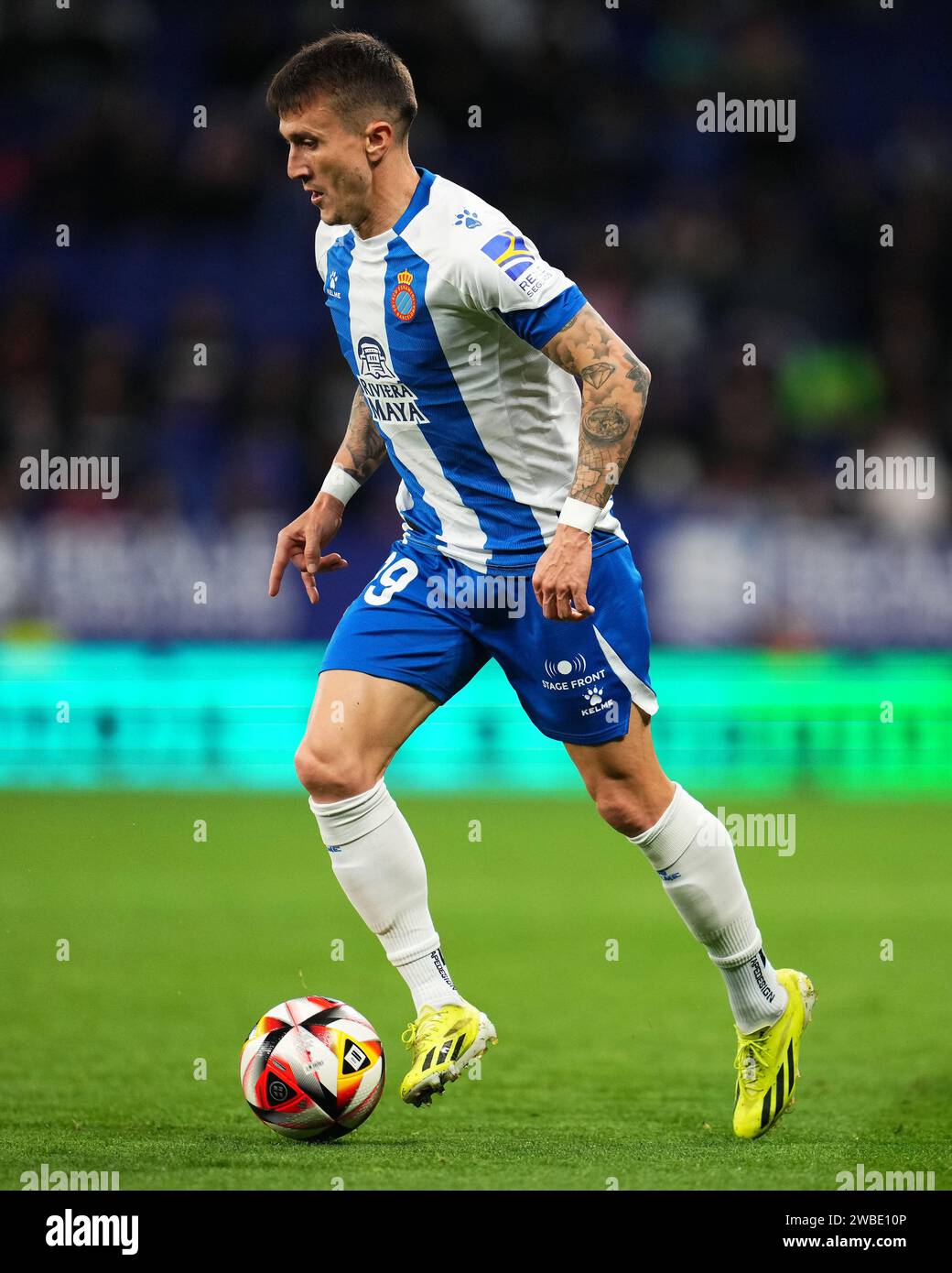 Barcelona, Spain. 06th Jan, 2024. Salvi Sanchez of RCD ESPANYOL during ...