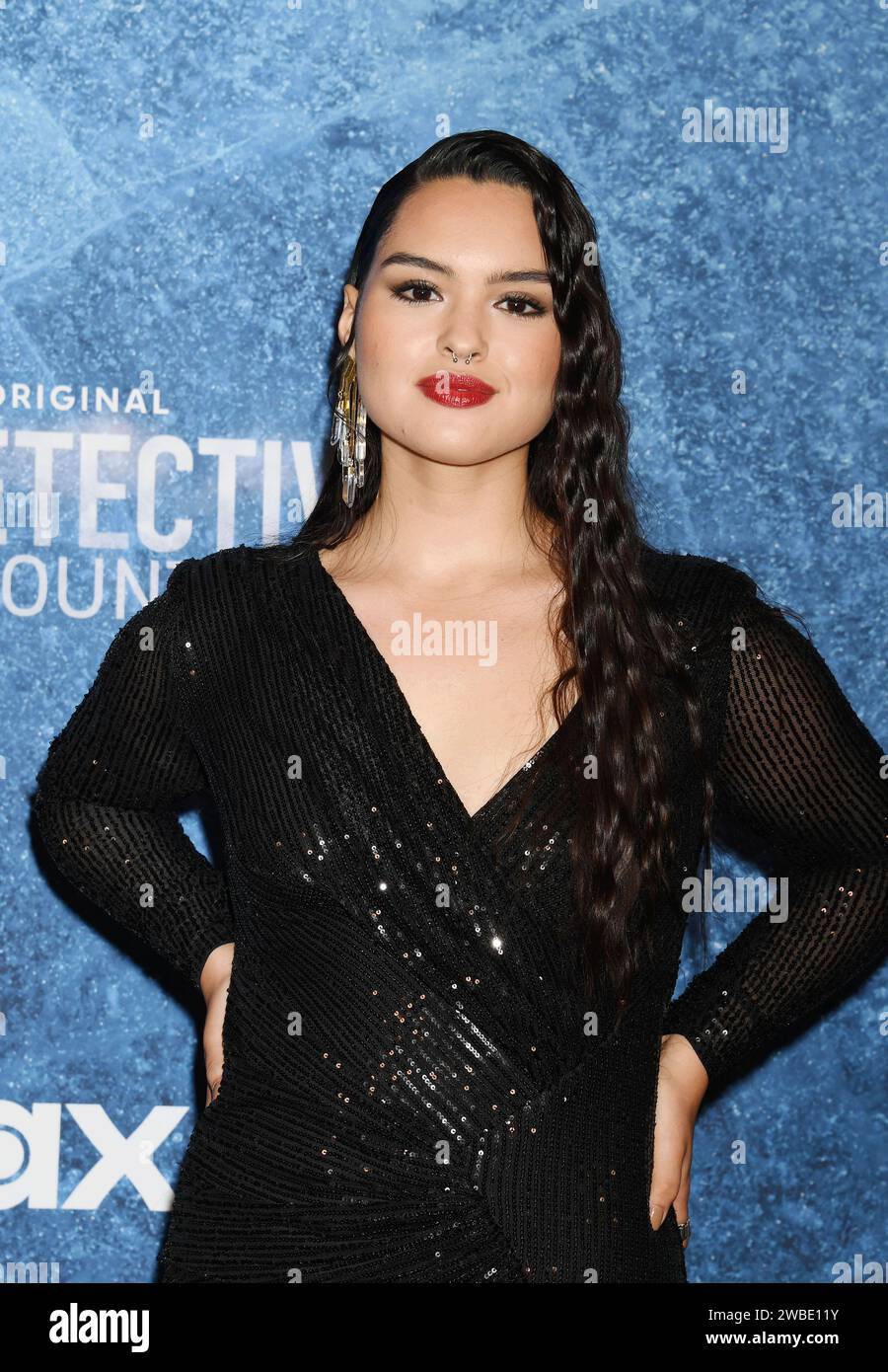 LOS ANGELES, CALIFORNIA - JANUARY 09: Anna Lambe attends the Los ...