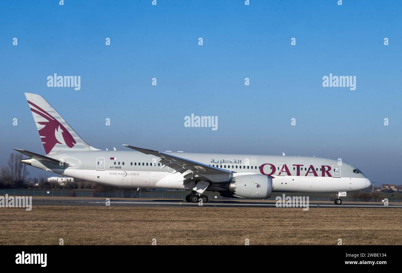 Doha, Prague. 10th Jan, 2024. Ceremonial presentation of the Qatar ...