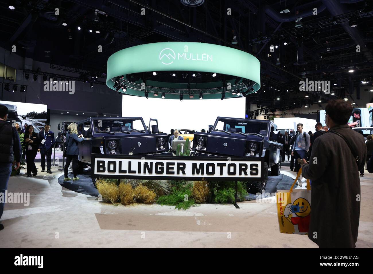 Las Vegas, United States. 09th Jan, 2024. A view of the Bollinger ...