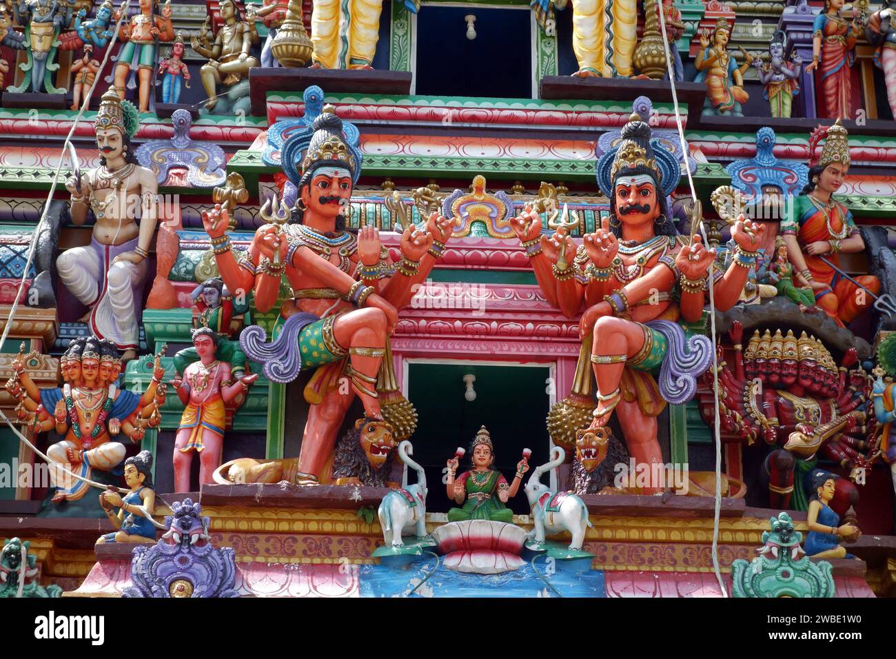 Sri Kaileswaram Hindu Temple, Colombo, Sri Lanka Stock Photo - Alamy