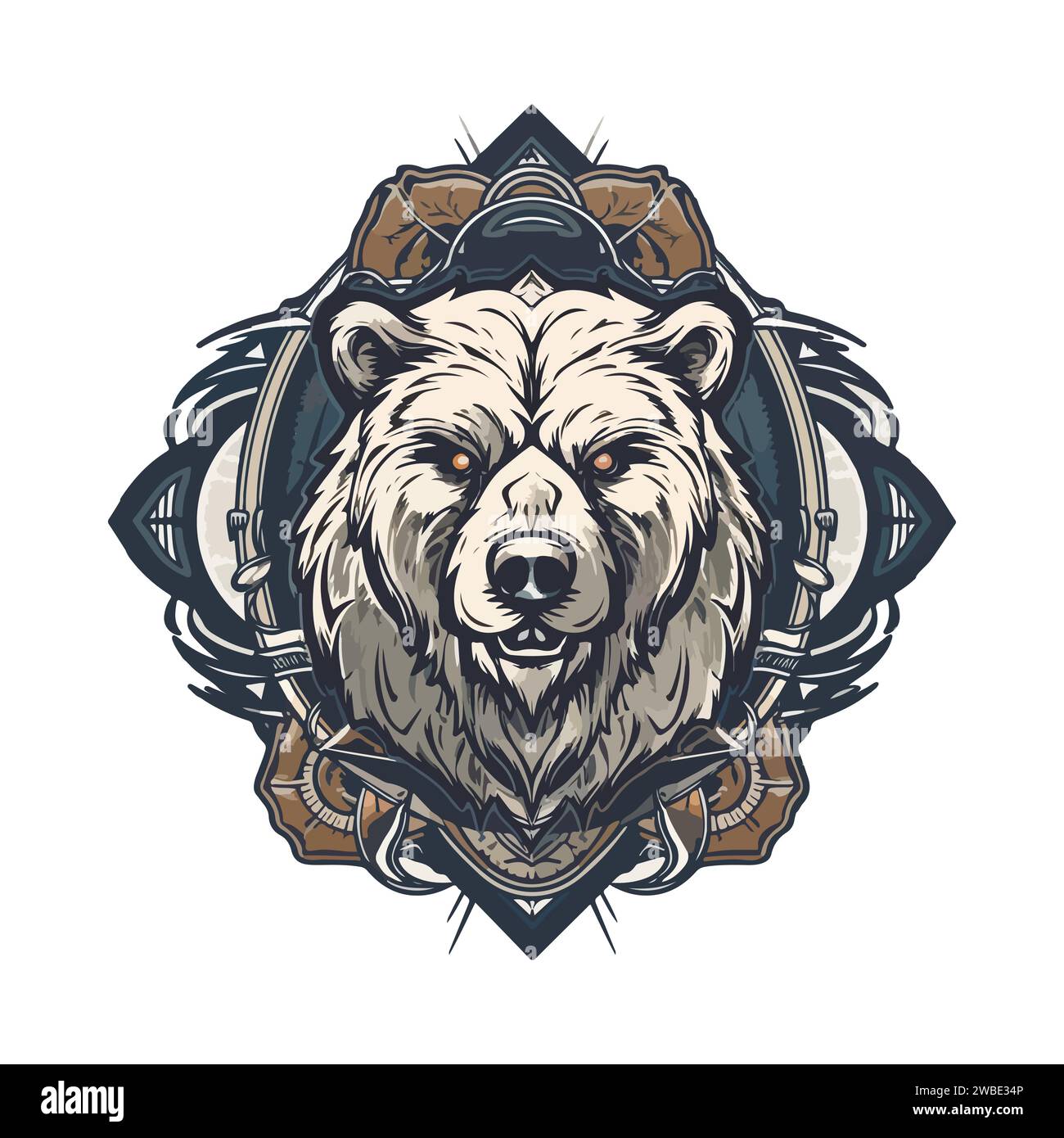 Professional bear logo Cut Out Stock Images & Pictures - Alamy