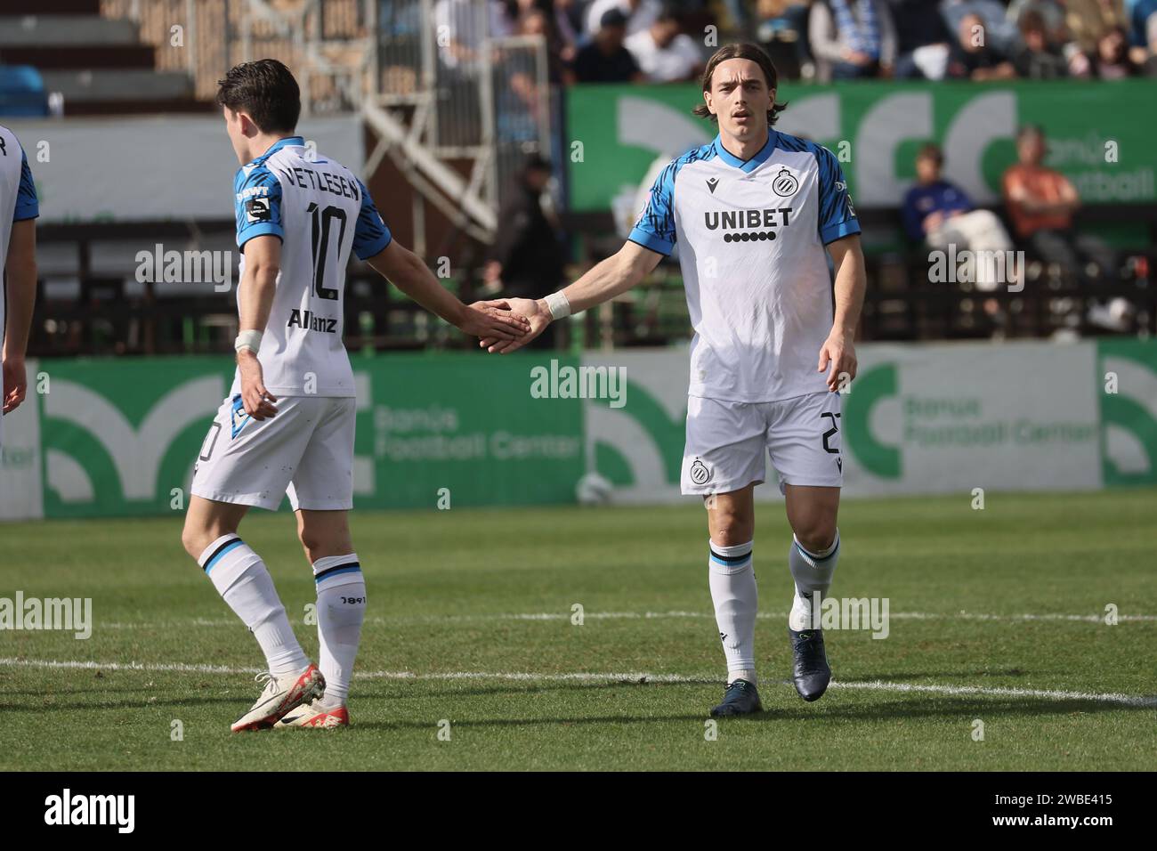 Marbella, Spain. 10th Jan, 2024. Club's Hugo Vetlesen and Club's Casper ...