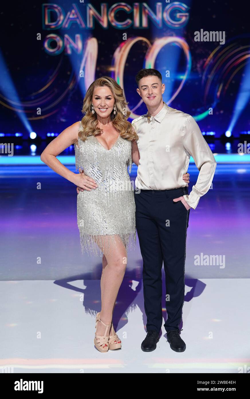 Claire Sweeney and Colin Grafton during the press launch for the ...