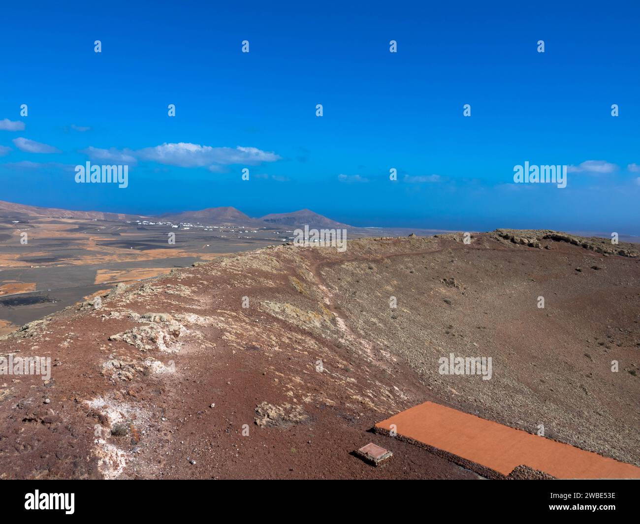 Spectacular views of the Fire Mountains at Timanfaya National Park ...