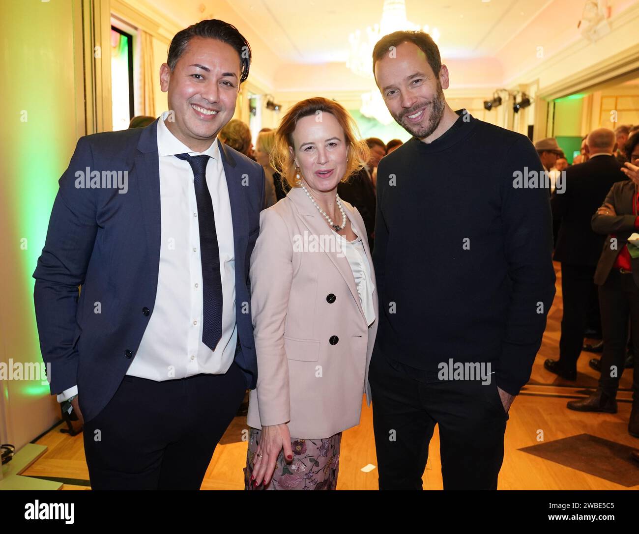 Hamburg, Germany. 10th Jan, 2024. Julia Becker, Chairwoman of the ...