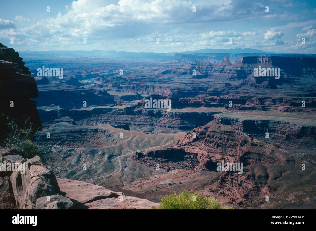Natural landscape of limestone and sandstone rock formations inside a ...
