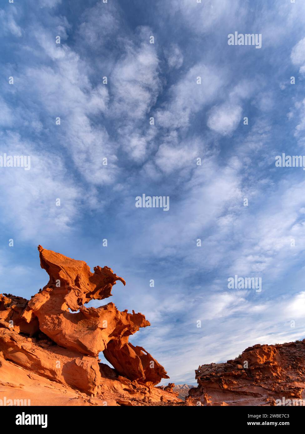 The Gargoyle of Devil's Fire, Gold Butte National Monument; Nevada ...
