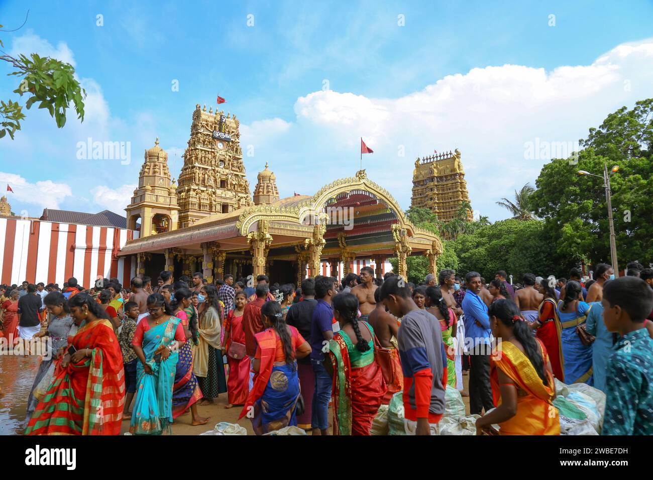 Jaffna, Sri Lanka - 25th August 2022 : The beautiful Nallur Kandaswamy ...