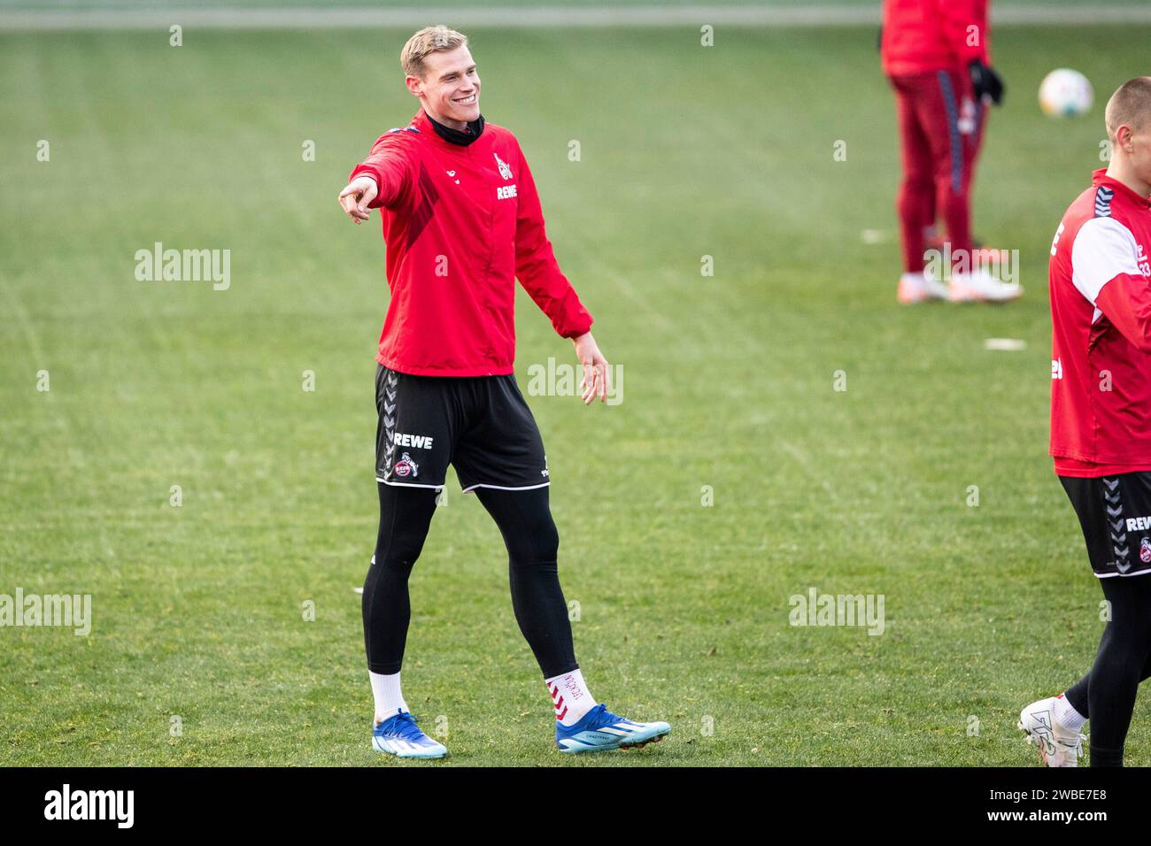 Koeln, Deutschland. 10th Jan, 2024. Steffen Tigges (1.FC Koeln, 21) 1 ...