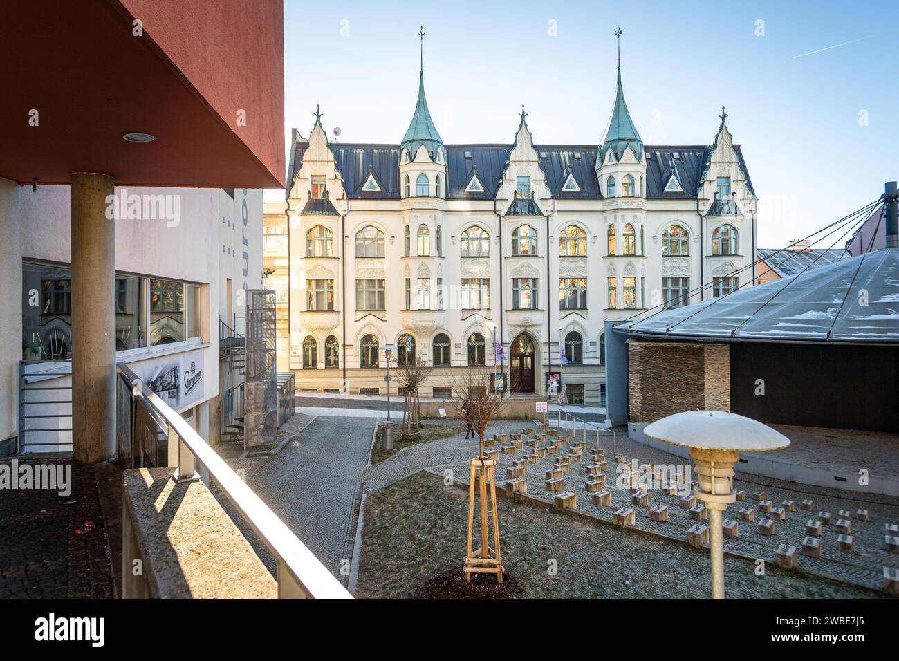 Jablonec Nad Nisou, Czech Republic. 10th Jan, 2024. The Jablonec Museum ...