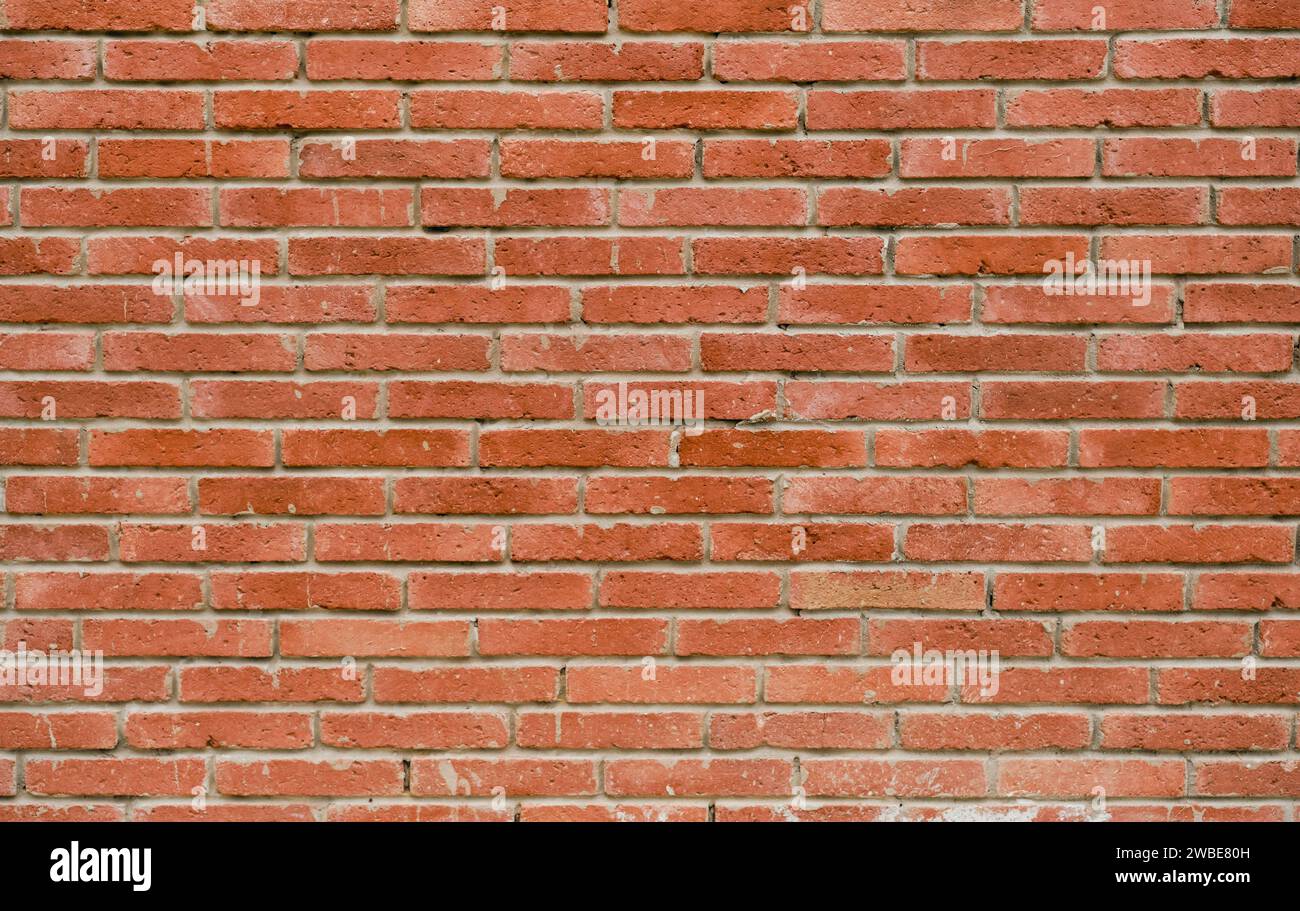 Red brown vintage texture brick wall with shabby structure, concept ...