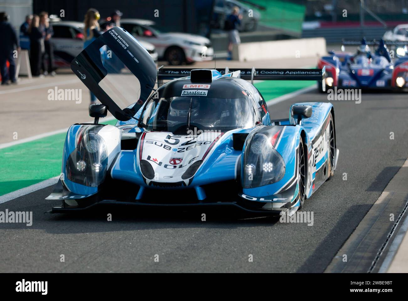 Ron Maydon and Craig Davies's, Black, Blue and White, 2015, Ligier JSP3 ...