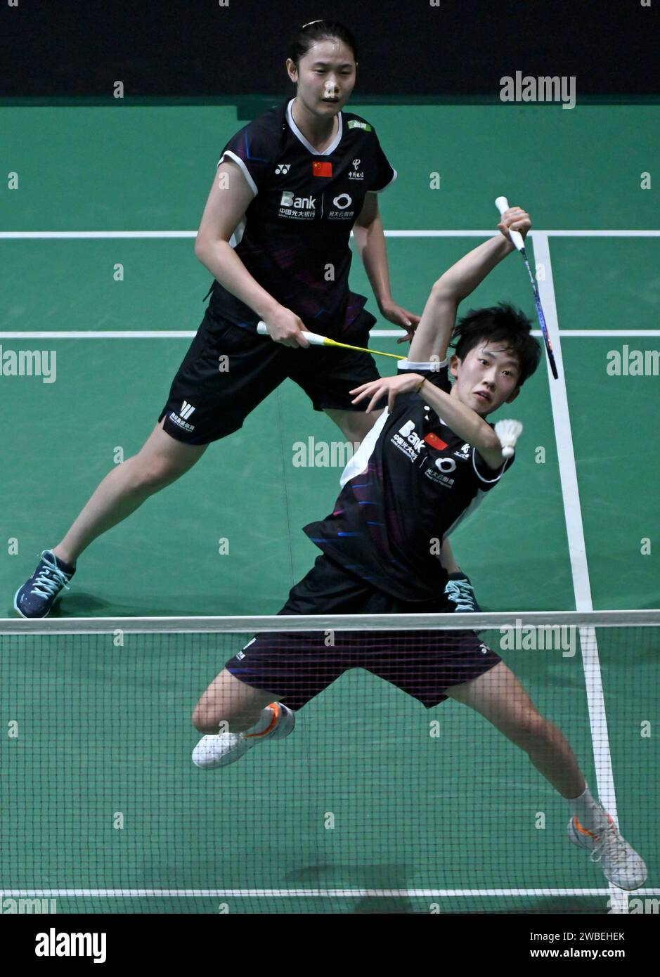 Kuala Lumpur, Malaysia. 10th Jan, 2024. Zhang Shuxian/Zheng Yu (L) of ...
