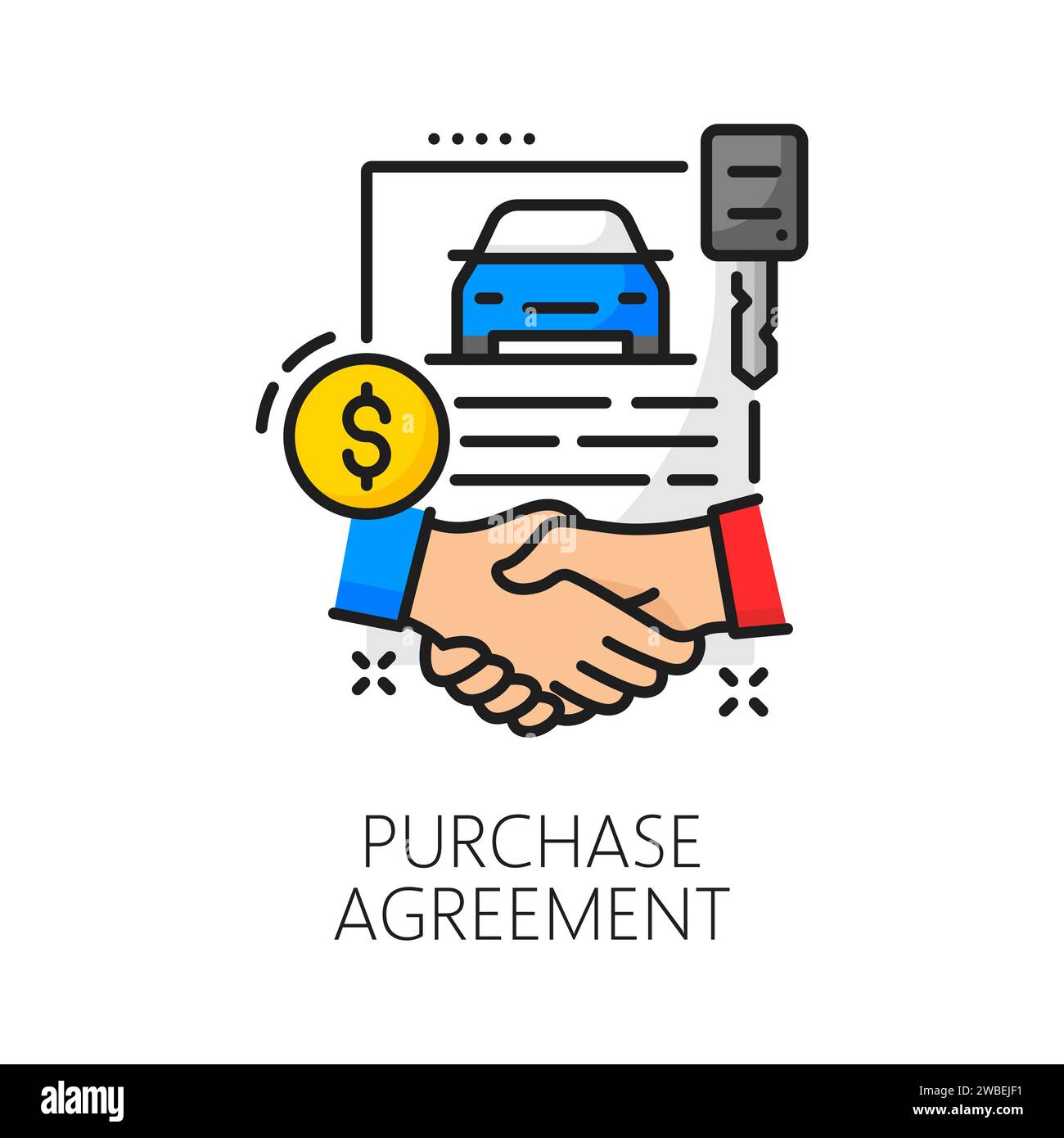 Automotive store and client Stock Vector Images - Alamy