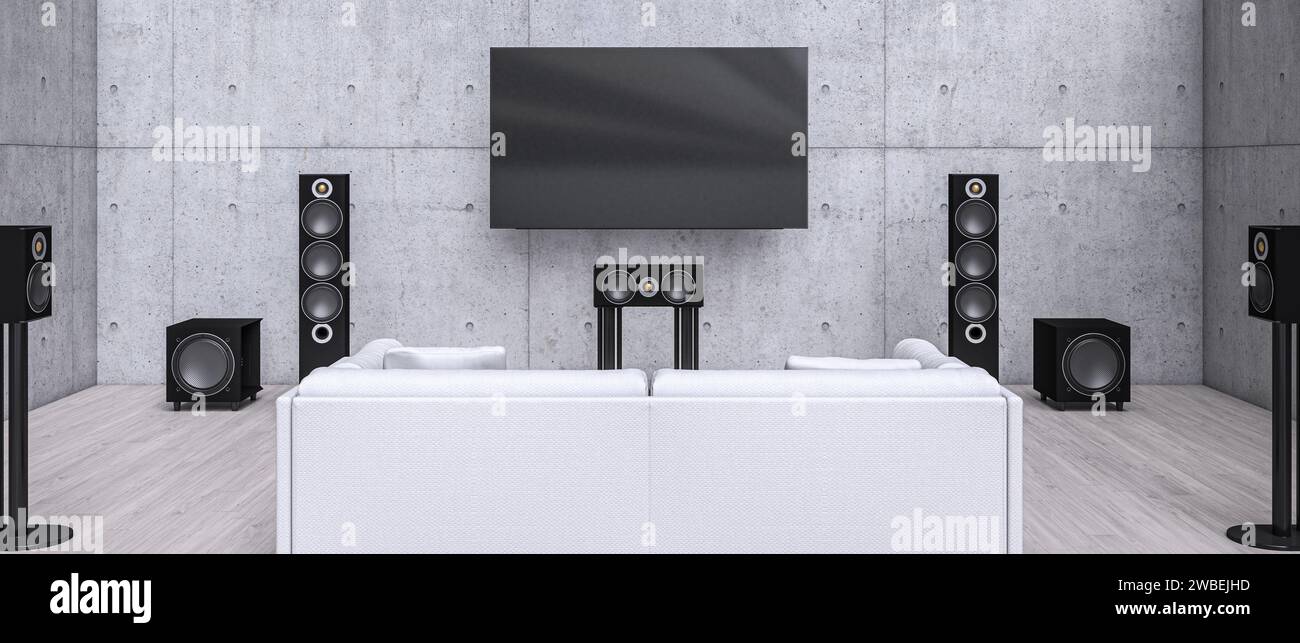 Modern sound system hi-res stock photography and images - Alamy