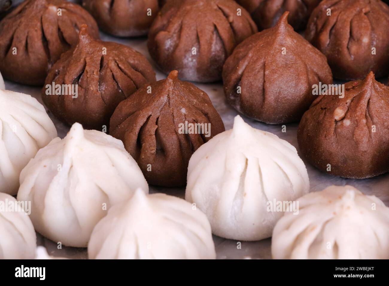 Ukadiche modak - made from rice flour and coconut jaggery filling ...